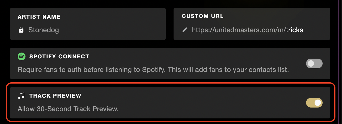 I don’t want my music to be playable in my MasterLink - what should I do? – UnitedMasters